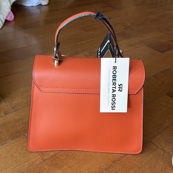 roberta rossi | Bags | Roberta Rossi Florence Bag In Papaya | Poshmark